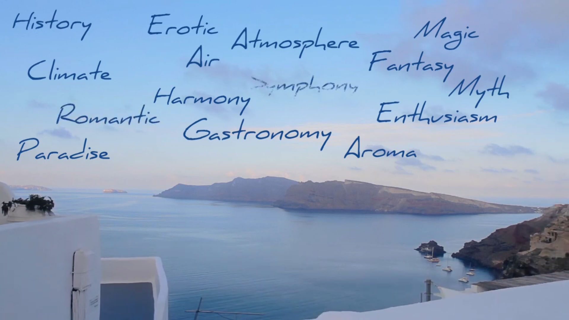 "Αγγλικό λεξιλόγιο με ελληνικό νόημα" σε βίντεο για τη Σαντορίνη ...